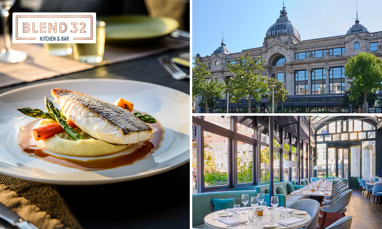 Blend 32 By Hilton Antwerp Old Town, 2- of 3-gangen keuzediner incl ...