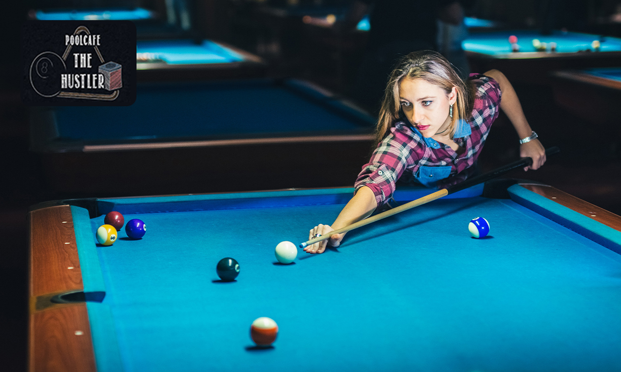 Poolcafé The Hustler Sittard, Voor 2-4 personen: 2 uur poolen bespaar ...